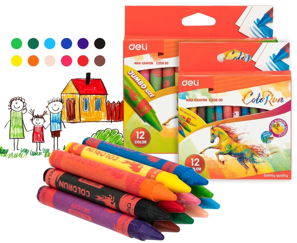 10 Rekomendasi Merk Crayon Terbaik [Bagus untuk Mewarnai] | mybest