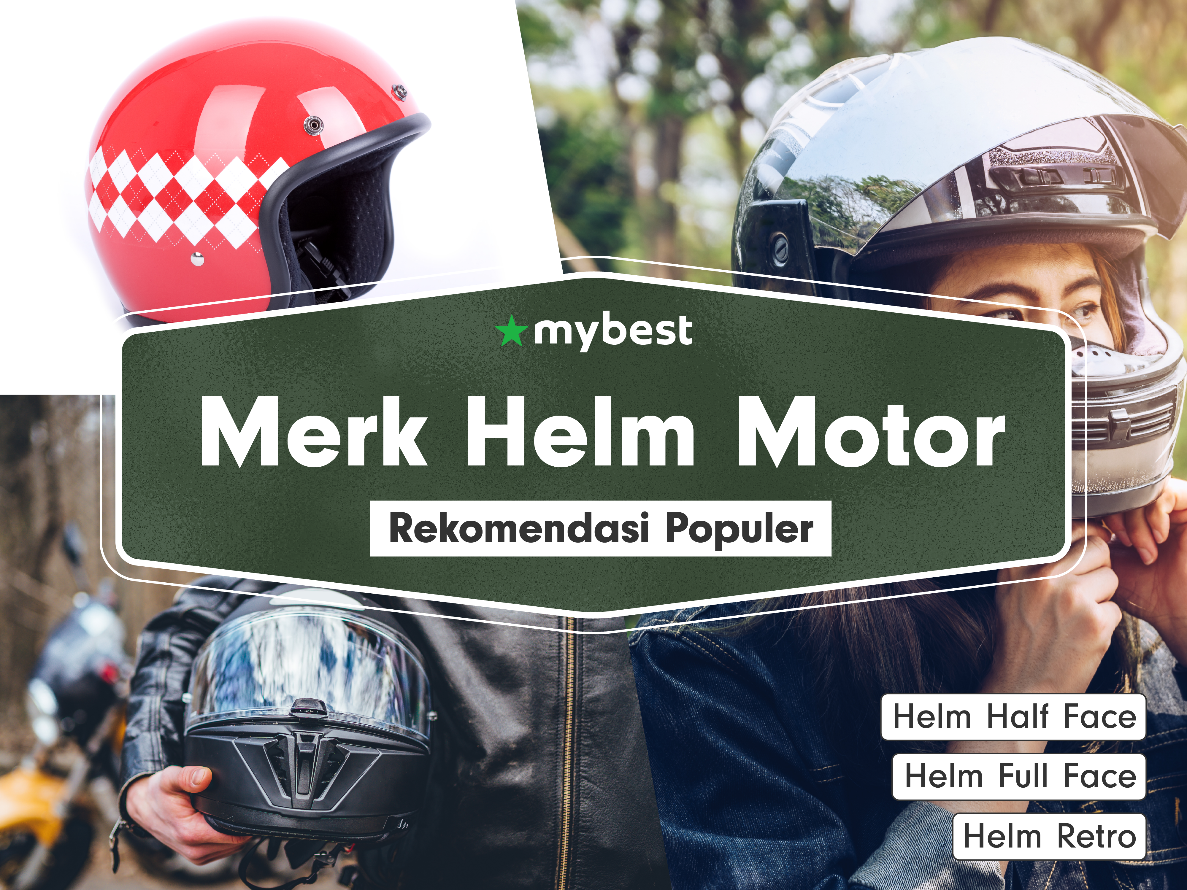 29 Rekomendasi Merk Helm Motor Terbaik (Terbaru Tahun 2025) | mybest