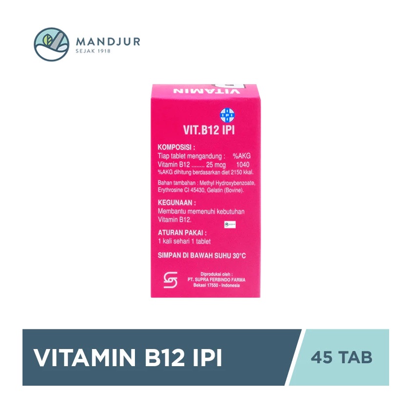 10 Rekomendasi Vitamin B12 Terbaik [Ditinjau Apoteker] | mybest